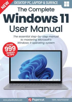 The Complete Windows 11 User Manual 6th Edition 2023 Digital