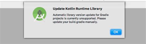 Android Studio 3 Outdated Kotlin Runtime Stack Overflow