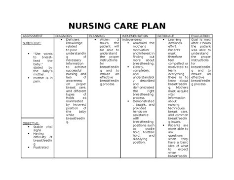 Ncp 5 Ncp Nursing Care Plan Assessment Diagnosis Planning