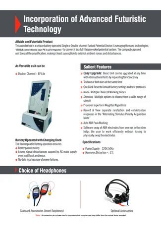 Auditory Brainstem Response Abr Model Name Number Ep Lite At ₹ 390000 Piece In Mohali