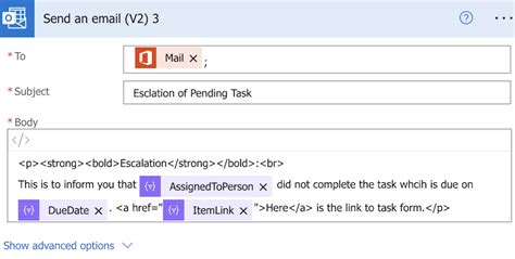Sending Reminder Emails Using Power Automate