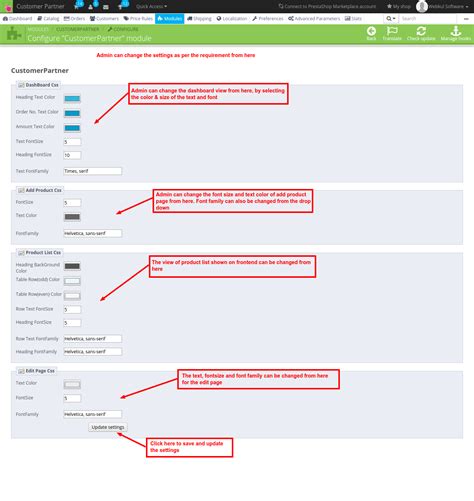 Prestashop Customer Partner