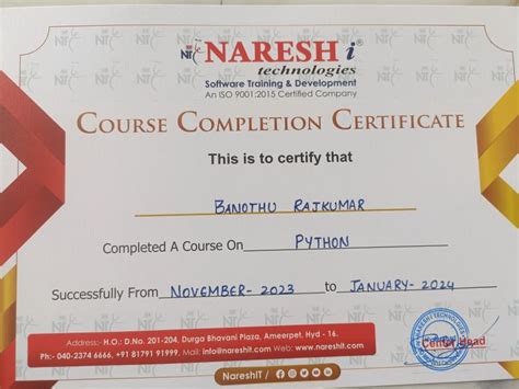 Banothu Raj Kumar On Linkedin Python Nareshtechnologies