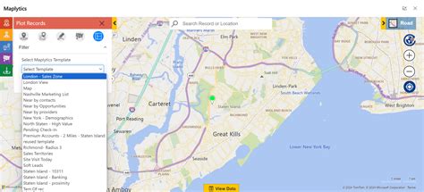 Smartly Plot Records On A Map Using ‘by Territory And ‘by Template