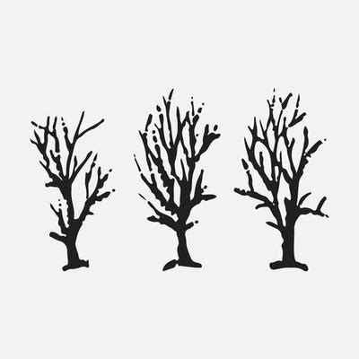 Naked Tree Vector Art Icons And Graphics For Free Download