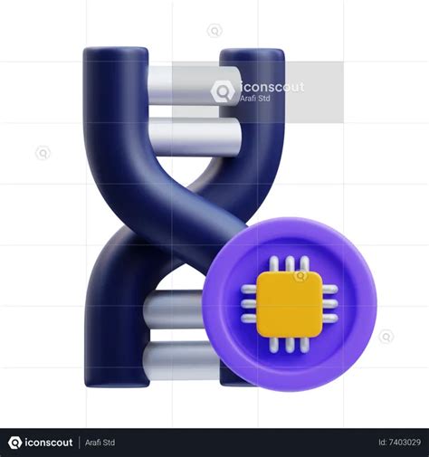 Dna Chip 3d Icon Free Download Science And Technology 3d Icons Iconscout