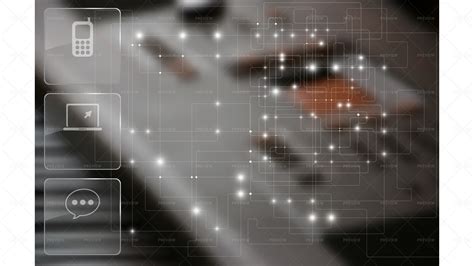 digital connections background graphics motion array