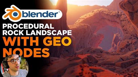 Realistic Rock Landscape With Geometry Nodes Blendernation Bazaar