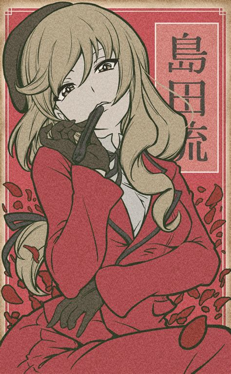 Shimada Chiyo Girls Und Panzer Drawn By Ehirorotoon Danbooru