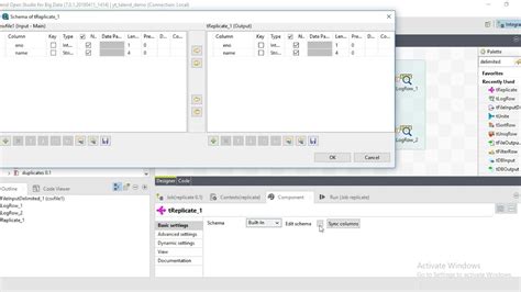 Talend 9 Load Data Into Multiple Tables With Treplicate Youtube