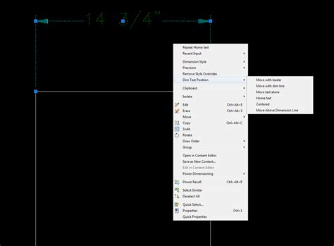 Dim Text Position Autodesk Community