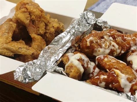 처갓집 우이점 후라이드and슈프림 양념 치킨 후기 네이버 블로그