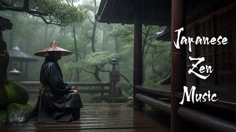 Rainy Day in a Serene Ancient Temple - Japanese Zen Music For Soothing ...