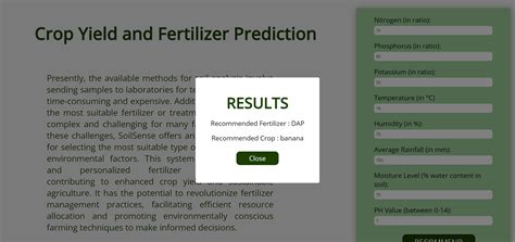 Github Sourik07crop And Fertilizer Recommendation System This