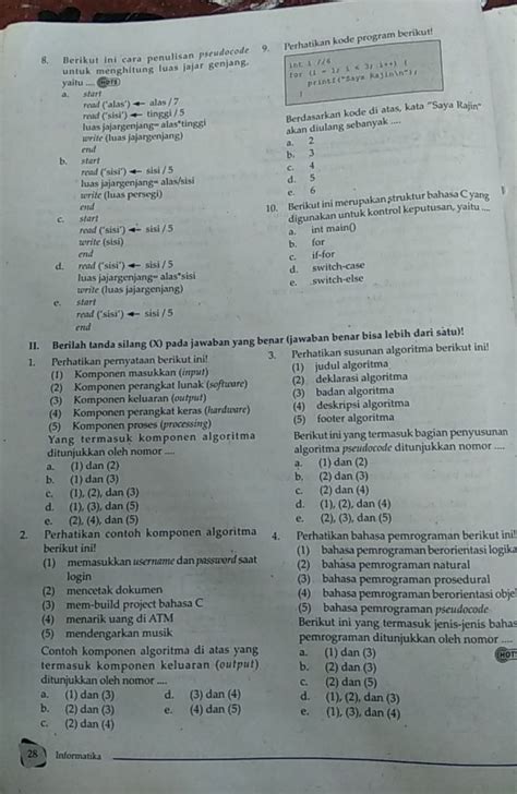 8 Berikut Ini Cara Penulisan Pseudocode Studyx