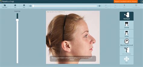 Virtual Rhinoplasty Virtual Rhinoplasty Tool