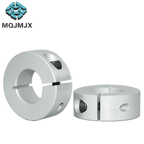 N95口罩机配件光轴固定环scsaw轴夹调节环锁紧套开口铝挡圈轴mq 虎窝淘