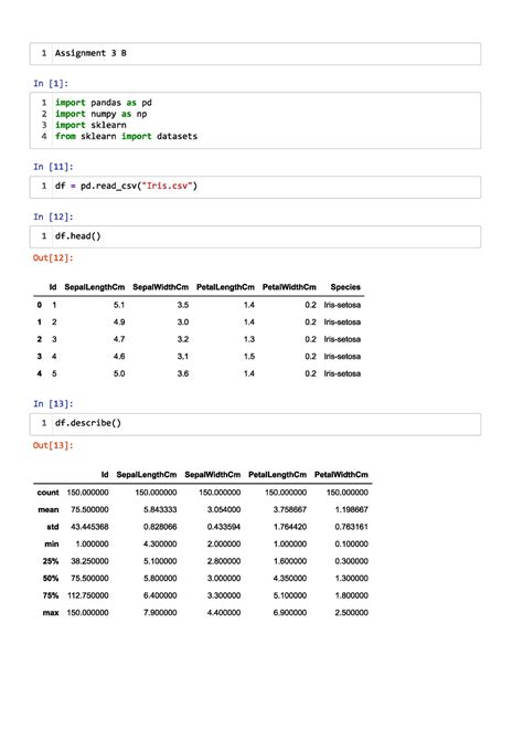 DSBD Assignment B TE Computer DSBDAL Data Science And Big Data Analytics Studocu