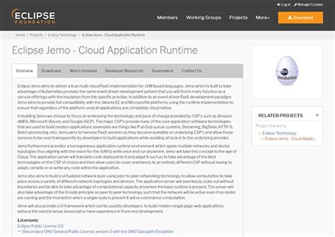 javavm言語のためのfaas環境「eclipse jemo」、eclipseが開発表明。どのクラウドにも対応し、モニタリング機能やspaの