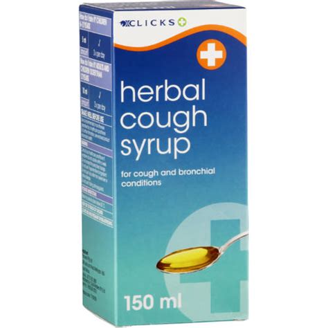Clicks Herbal Cough Syrup 150ml Clicks
