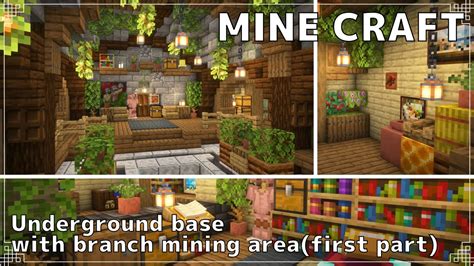 【minecraft】ブラマイ場併設の地下拠点の作り方前編 How To Build An Underground Base