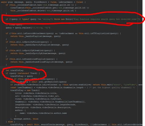 Play Function Bug · Issue 314 · Androz2091discord Player · Github