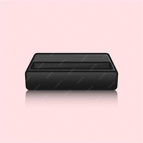 회의실에 있는 현대적인 레이저 프로젝터 Lcd 프로젝터 기술 비디오 프레젠테이션 프리미엄 벡터