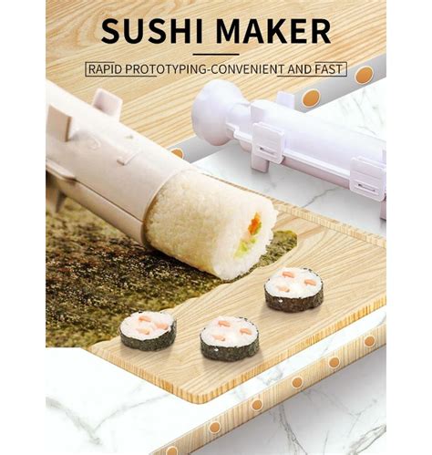 김밥마는기계 김밥써는기계 퀵 스시 메이커 롤러 쌀 틀 야채 고기 롤링 도구 Diy 장치 제작 주방 용품 티몬