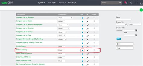 Generate Reports In Crm Using External Database Gumu™ Crm Sage Em