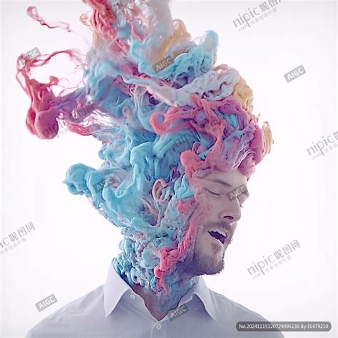 Ai创作图彩墨效果彩墨渲染 视冲击力广告装饰画 发型想象力 动感抽象思维 创意律动色彩 艺术创意多彩动感 色彩与情绪 创意色彩海报 创意酷炫 水彩增效合成 创意视画面 酷炫流动色彩画海报