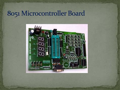 Ppt 8051 Microcontroller L Robomart Powerpoint Presentation Free Download Id 7241141
