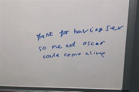 Mother Shares Note From Eight Year Old Babe Thanking Her For Having Sex The Independent