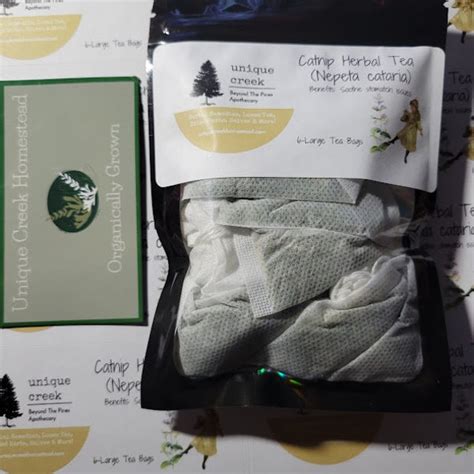 Catnip Tea Etsy