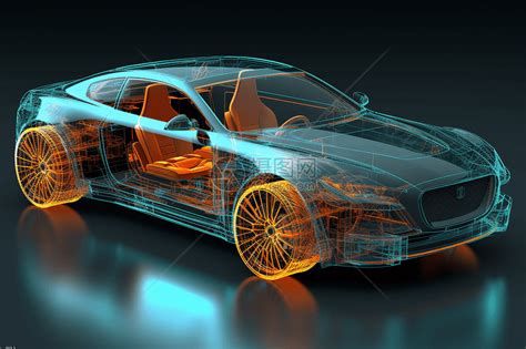 汽车整体结构透视图图片素材 正版创意图片600007363 摄图网