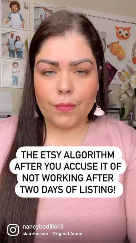 Warning The Etsy Algorithm Is Upset Follow Me At Nancybadillo13 For