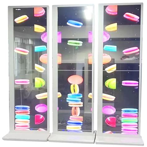 55 Inch 2 3 Splicing Transparent OLED Display Ankeshi