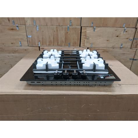 Refurbished Bosch Serie 6 PPP6A6B90 60cm 4 Burner Gas on Glass Hob ...