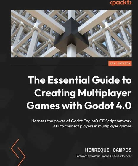 خرید و قیمت کتاب The Essential Guide To Creating Multiplayer Games With Godot 40 ترب