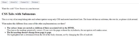 Awesome Css Tabs You Can Use Yourself