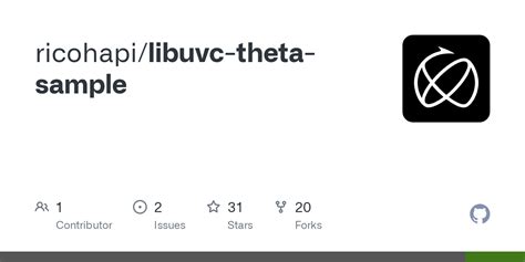 GitHub Ricohapi Libuvc Theta Sample