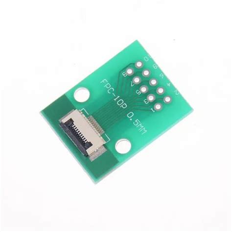 1Pcs 10 Pin 0 5mm FFC FPC To 10P DIP 2 54mm PCB Converter Board Adapter EBB Tt At Rs 1379 00