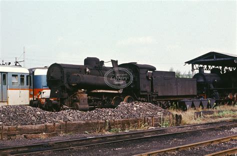 The Transport Library Fs Italian Railways Steam Locomotive Class 743 743 366 At Padova In 1975