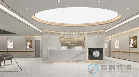3000丽医疗美容机构设计装修 美容医疗设计装修 臻翰装饰