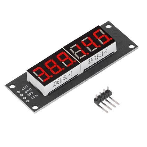 Tm1637 Led Display Module 0 56 Inch 6 Digit 7 Segment Led Indicator For Arduino Red Green