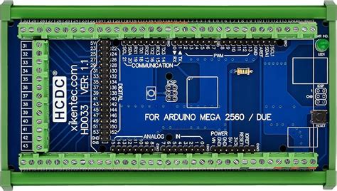 Din Rail Mount Pinout Breakout Terminal Block Module For Arduino⚛️ Proteja Seus Palpites Com A