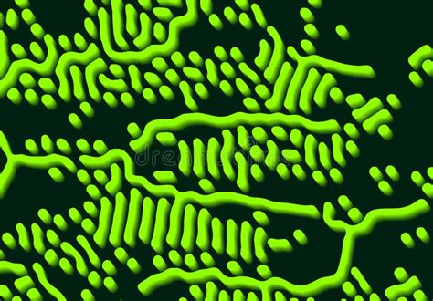 Abstract Background With Optical Illusion Generative Pattern And