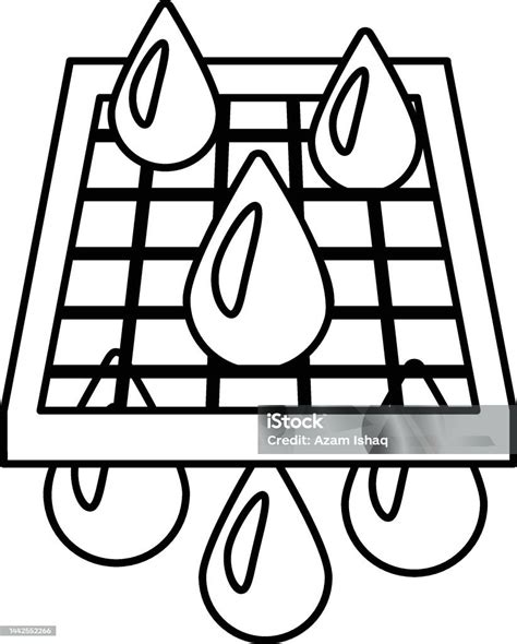 정밀 여과 또는 한외 여과 개념 나노 여과 벡터 개요 아이콘 디자인 수처리 및 정화 플랜트 기호 살균 및 여과 산업 기호 담수화
