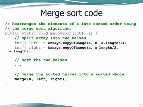 Ppt Sorting Algorithms Bogo Sort Selection Sort Merge Sort