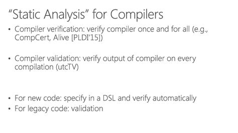 improving reliability of compilers ppt download