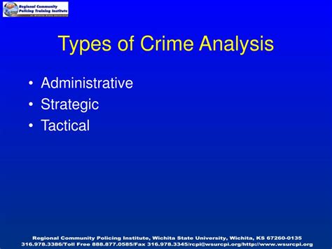 PPT FUNDAMENTALS OF CRIME ANALYSIS PowerPoint Presentation Free Download ID 269188